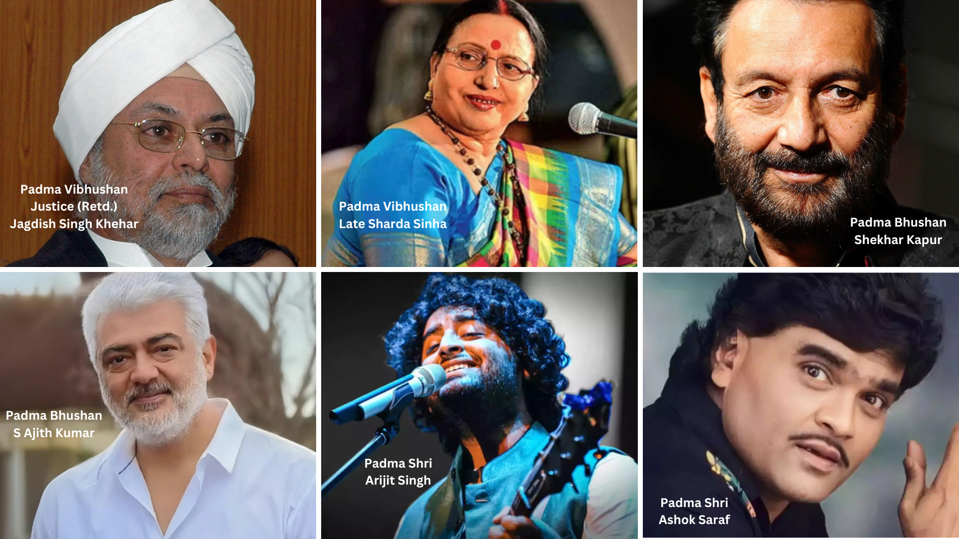 Padma Awards 2025: Complete List of Recipients Announced for Padma ...