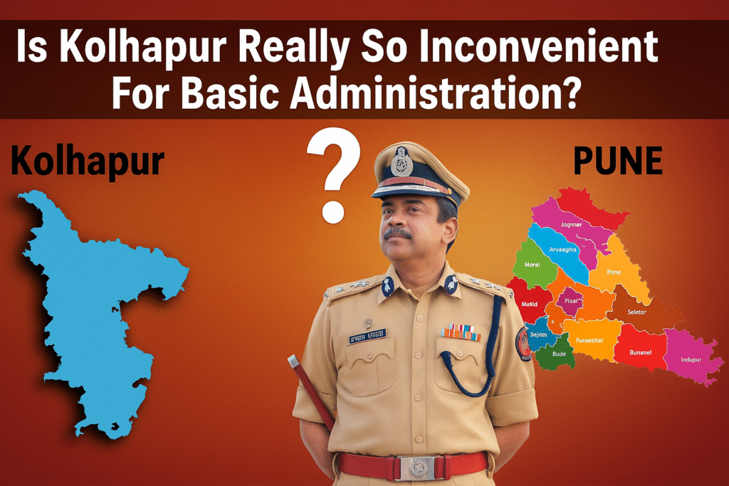 Why the IG Police Office May Move from Kolhapur to Pune - Grolife.in