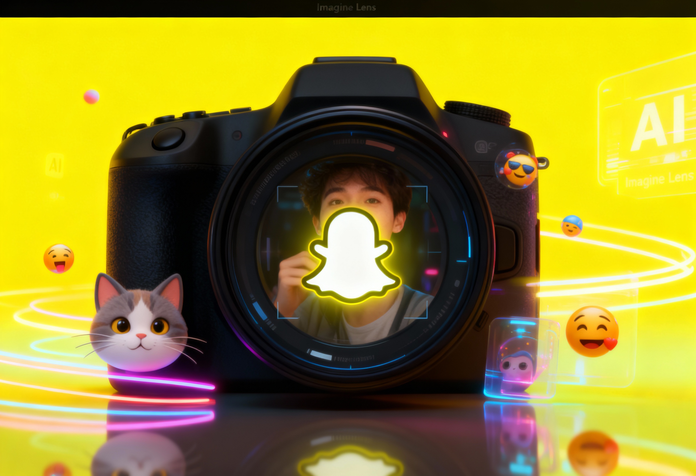 Snapchat’s Imagine Lens: Turn Text Into Snaps With a Touch of AI Magic ...